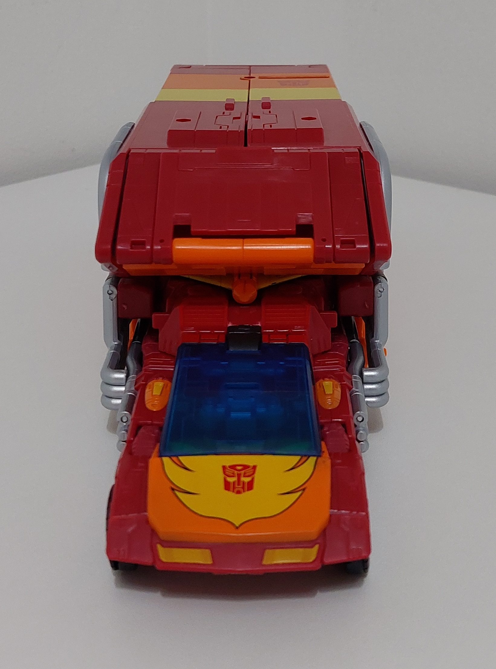 Transformers Kingdom Rodimus Prime Toy Review - Auto Assembly
