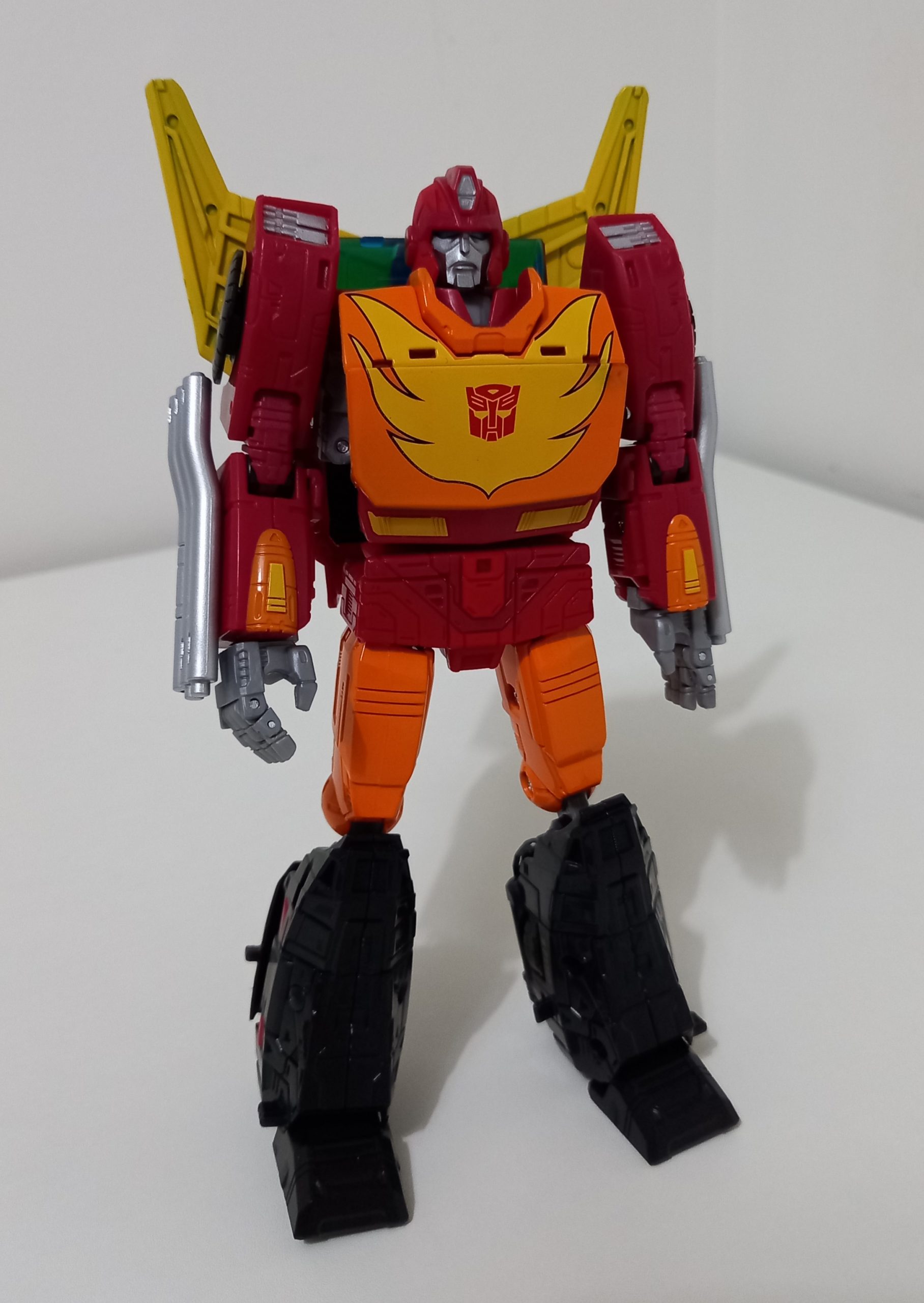 Transformers Kingdom Rodimus Prime Toy Review - Auto Assembly