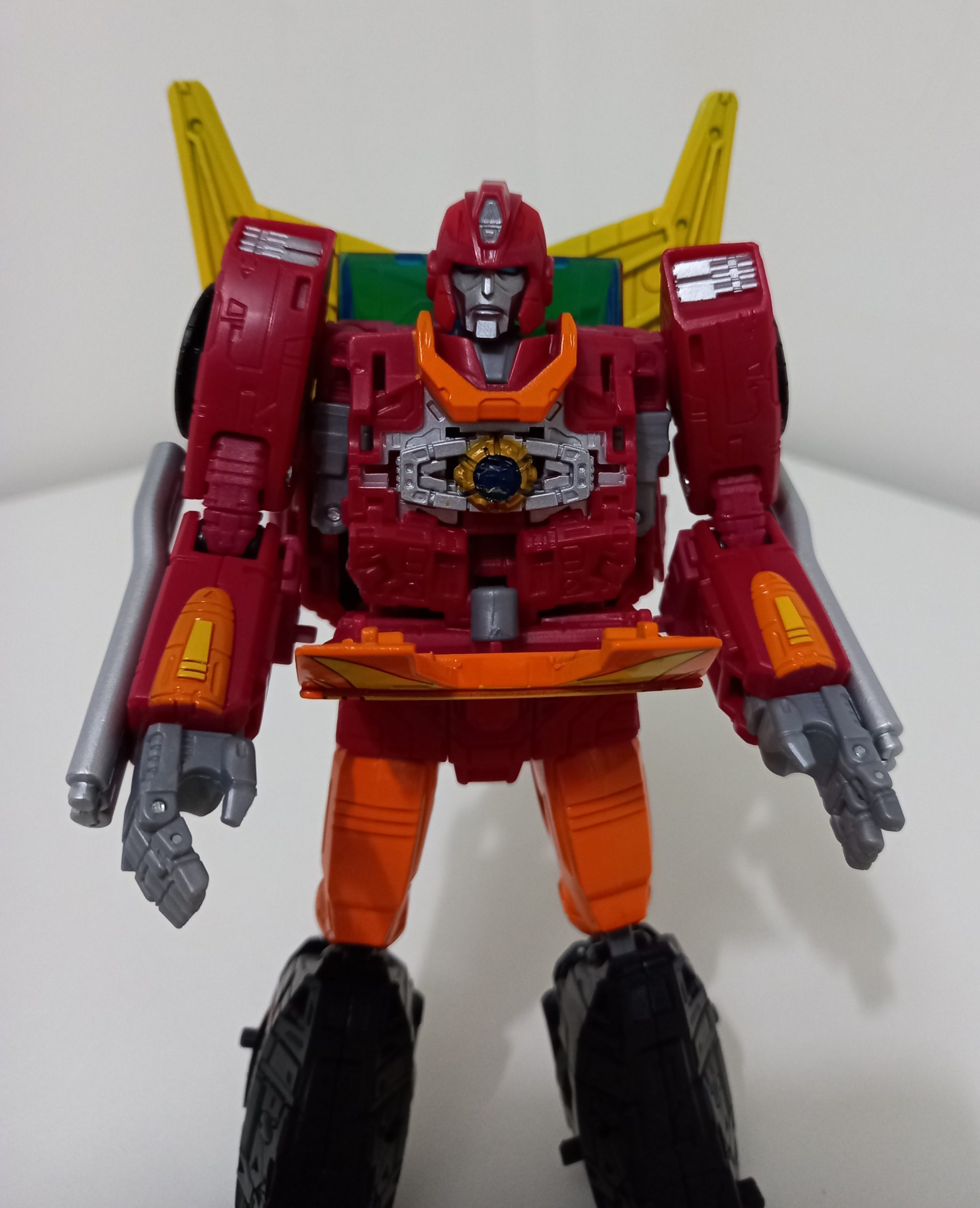 Transformers Kingdom Rodimus Prime Toy Review - Auto Assembly