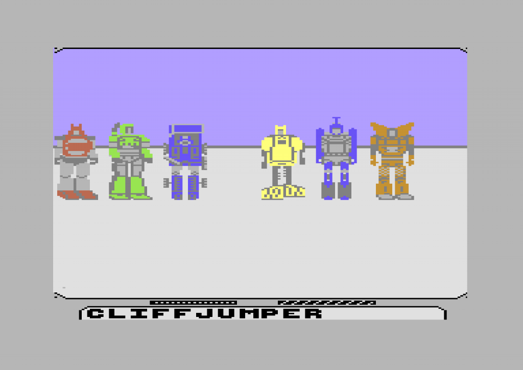 Game Review: Transformers: Battle To Save The Earth (Commodore 64 ...